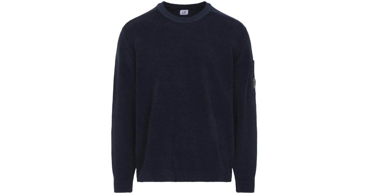 C.P. Company Pullover in Blue for Men | Lyst UK