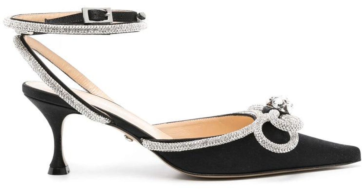 Mach & Mach Pumps in Metallic | Lyst UK