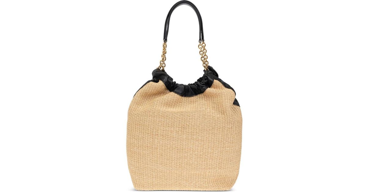 DeMellier London Neutral Bucket Bags in Natural | Lyst