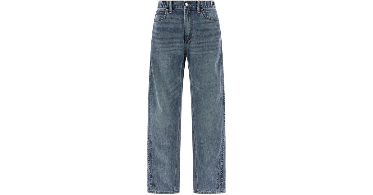 Alexander Wang Balloon Jogger Jeans Blue | Lyst UK