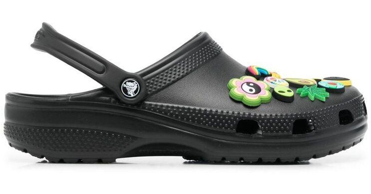 Crocs™ Rubber Sandals in Black for Men | Lyst
