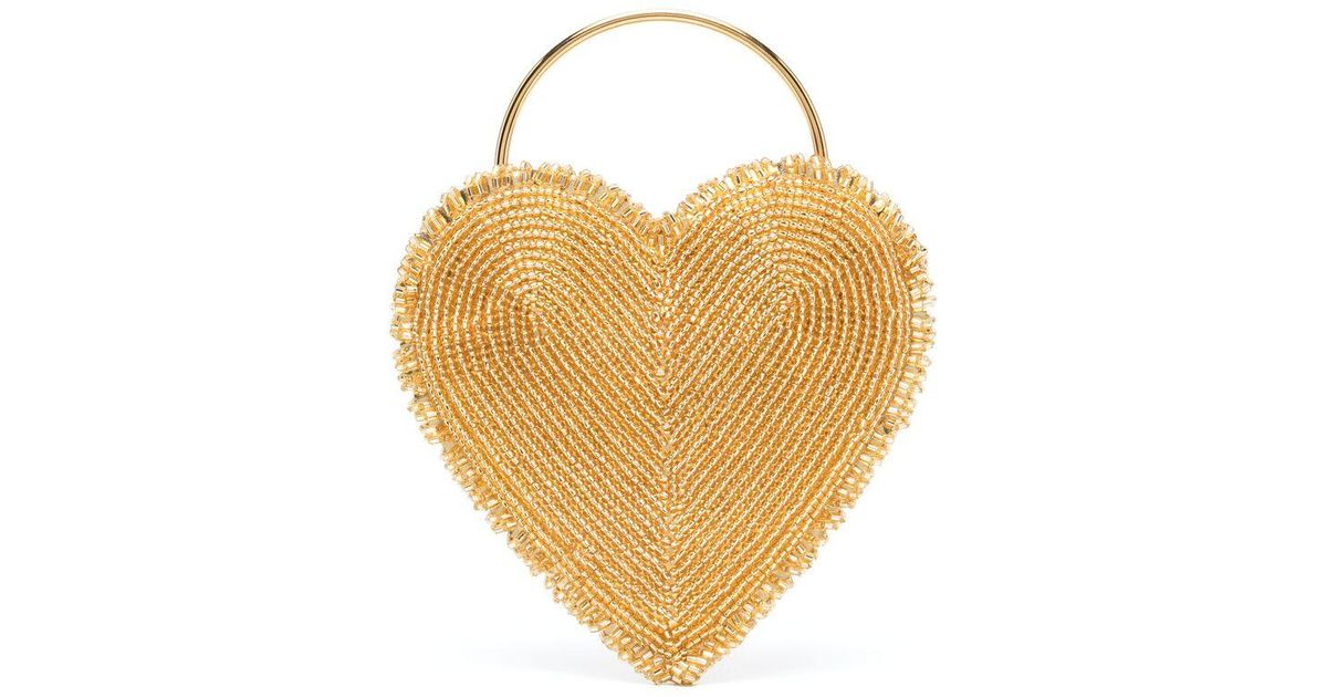 Vanina Clutch Bags in Yellow | Lyst