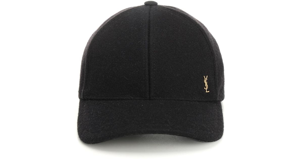 Saint Laurent Ysl Hats Black | Lyst UK