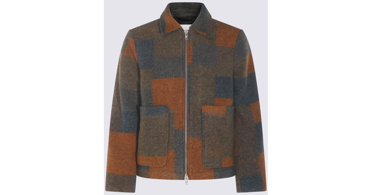 NN07 Jackets Check in Green for Men | Lyst UK