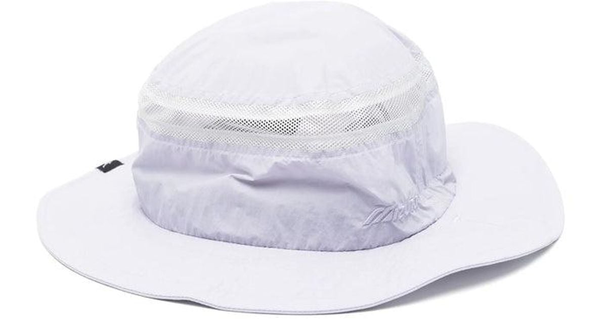 Mizuno Polyester Rubber Hats in White for Men | Lyst