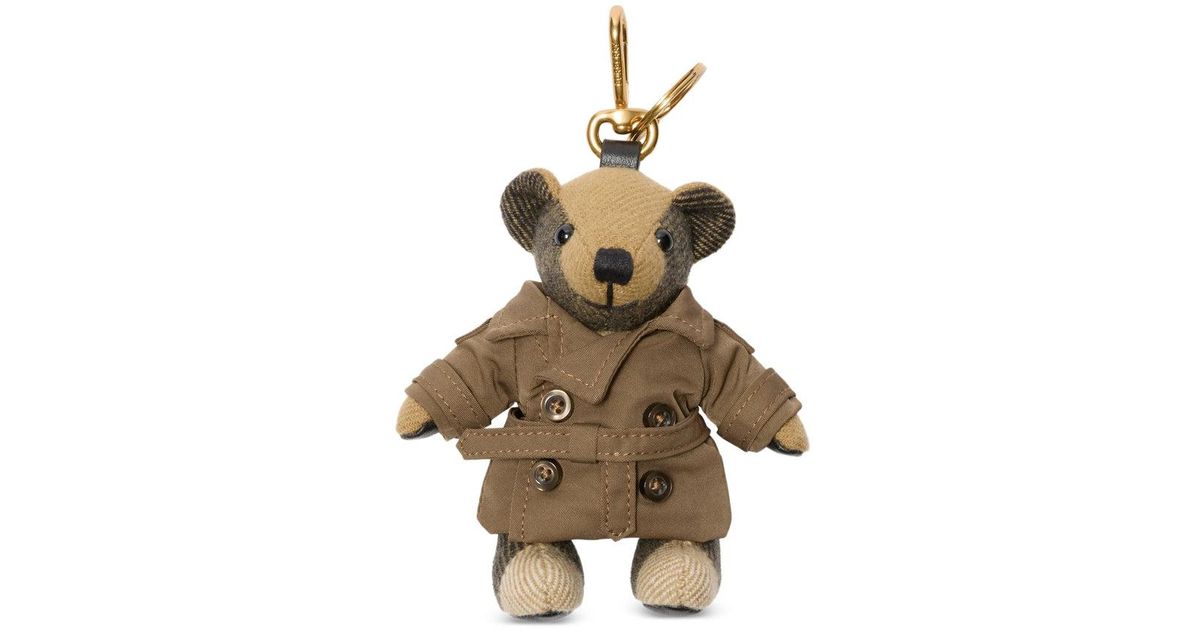 Burberry Keyrings & Chains in Metallic | Lyst UK