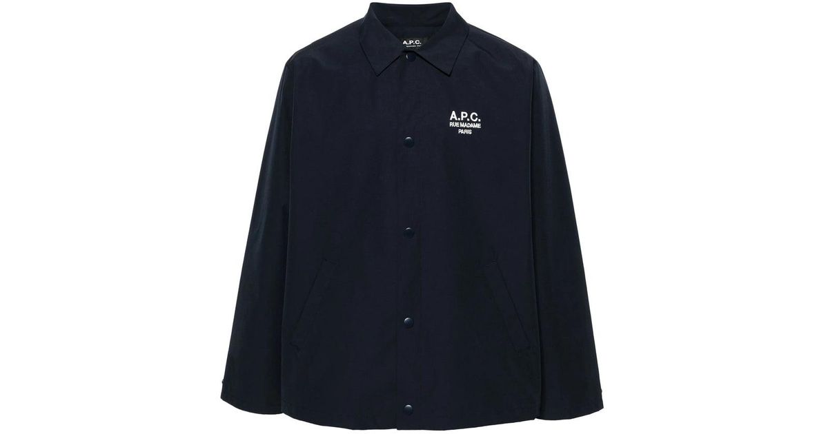 A.P.C. Blue Jackets for Men | Lyst UK