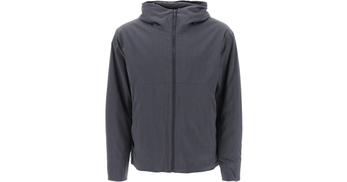 Veilance Caliper Light Puffer In Tech Wool in Gray for Men | Lyst