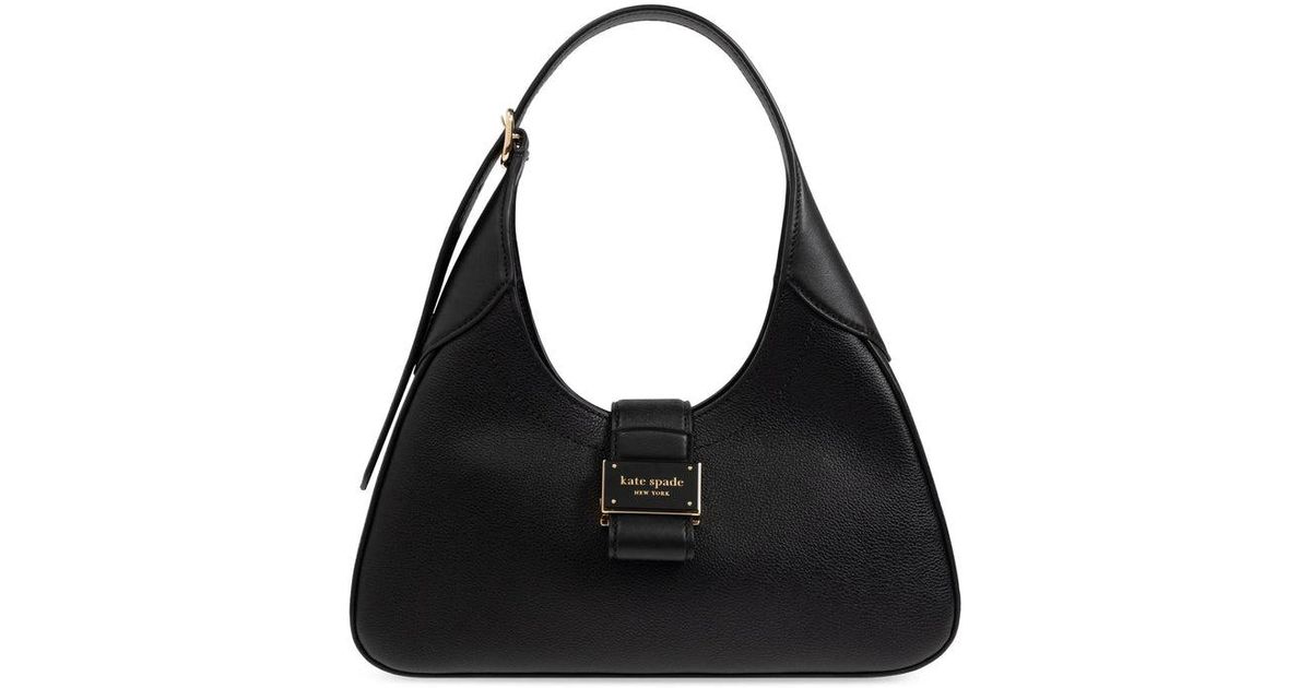 Kate Spade Leather Tote Bags in Black | Lyst
