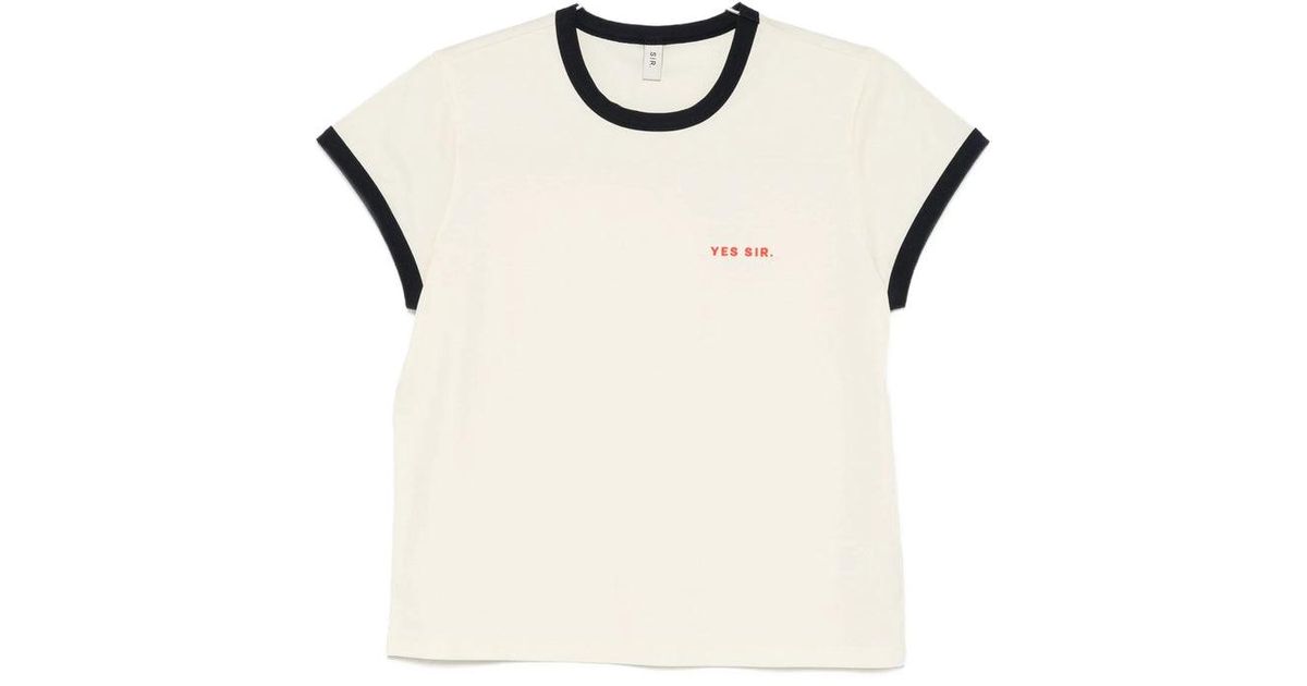 SIR. T Shirts in White | Lyst