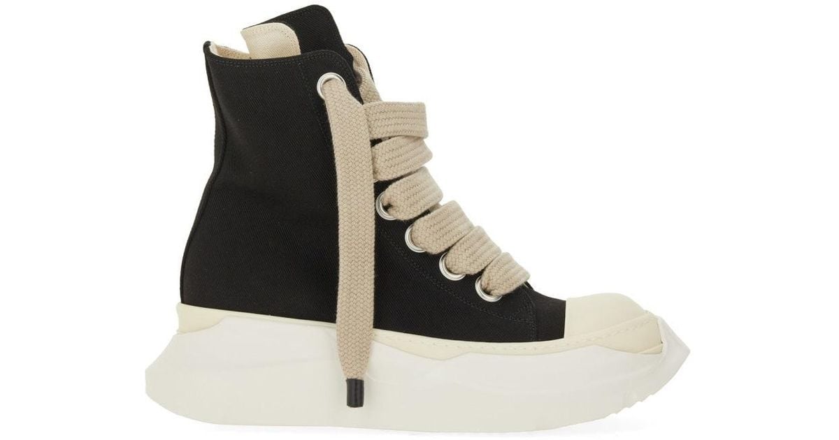 Rick Owens x Drkshdw "Jumbolace Abstract" Sneaker in Black for Men ...
