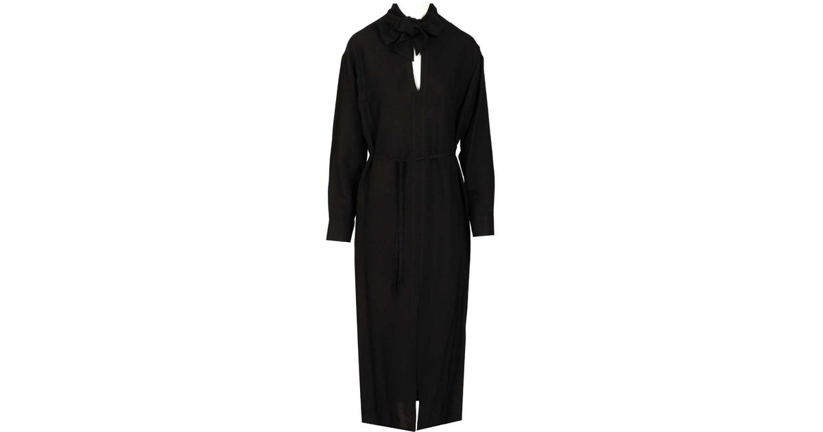 Barena Abito Elsa Viva 100 Viscosa Dresses Black | Lyst UK