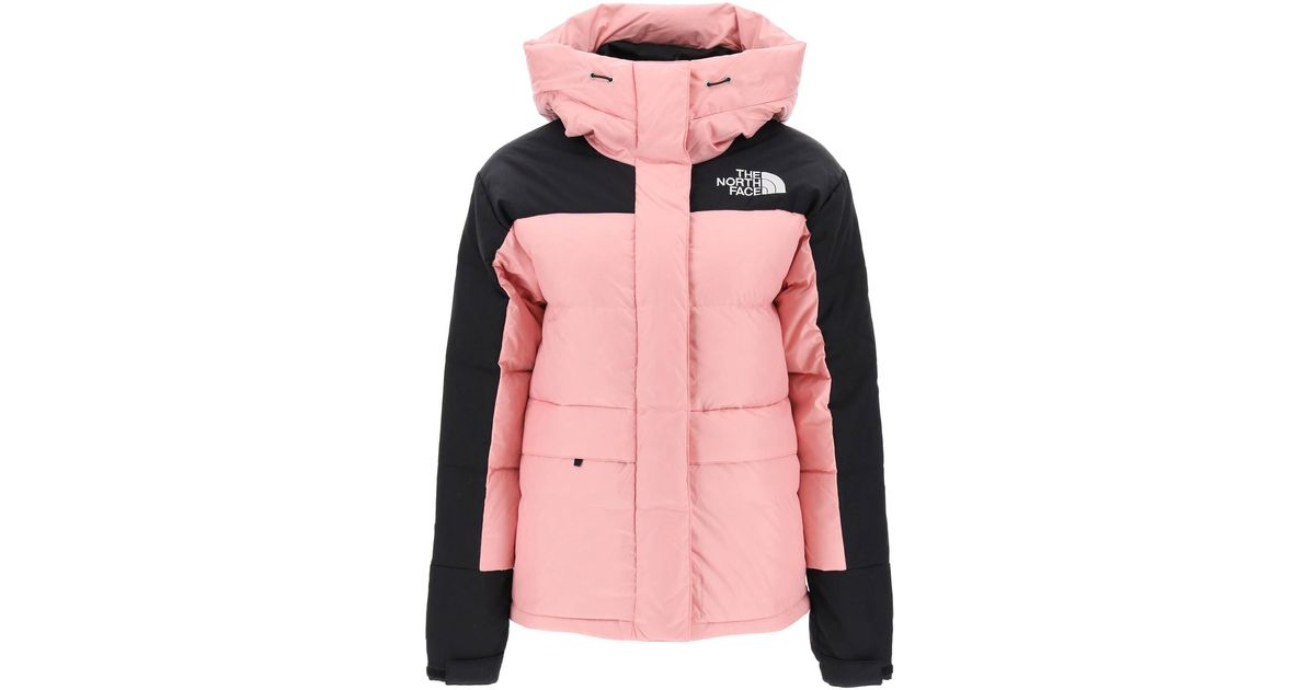 The North Face Himalayan 550 Down Jacket in Pink | Lyst