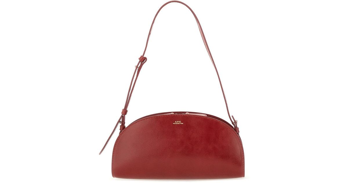 A.P.C. Shoulder Bag in Red | Lyst UK