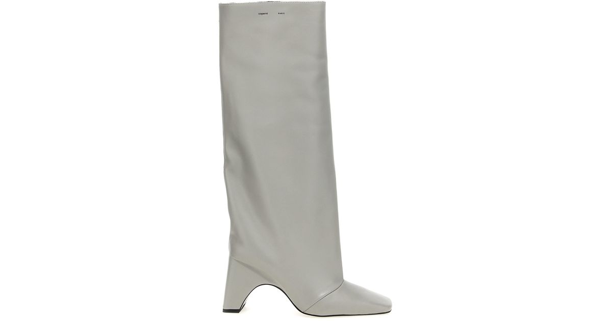 Coperni 'Bridge' Boots in Gray | Lyst