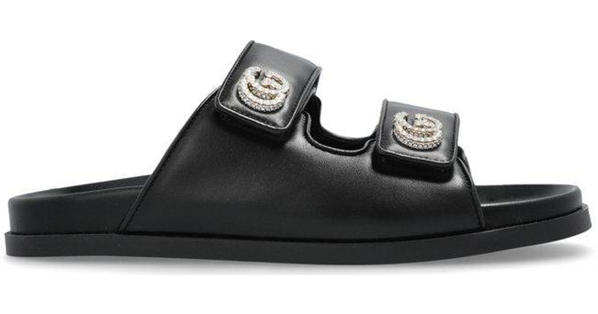 Gucci Slippers in Black | Lyst
