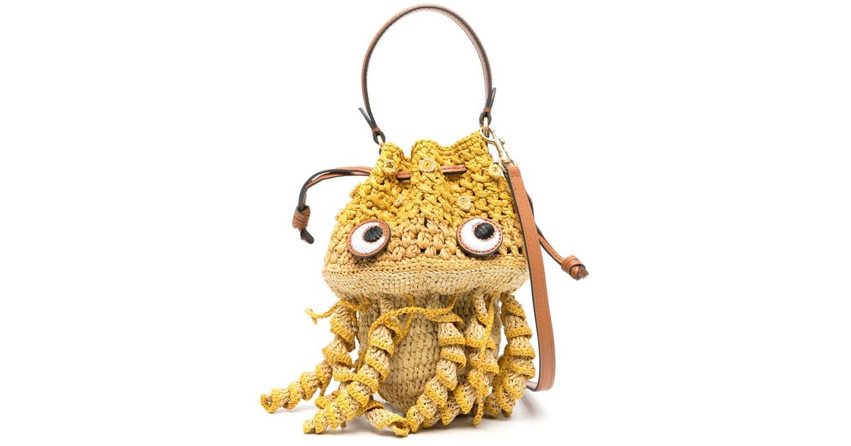 Anya Hindmarch Tote Bags in Yellow | Lyst UK