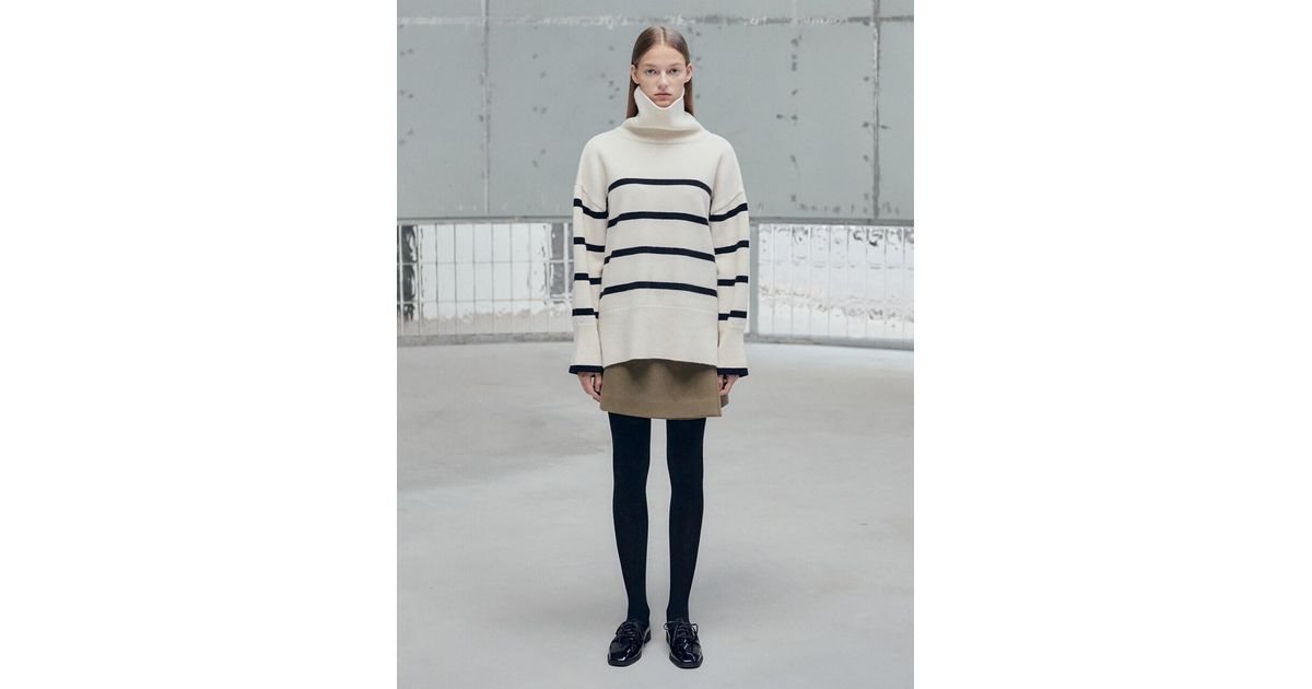NILBY P Winter Mini Wrap Skirt - Lyst