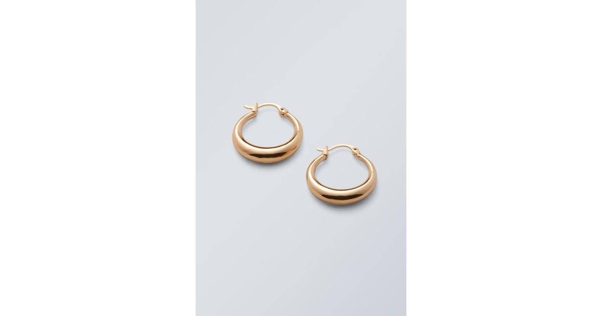 Mija hoop earrings store