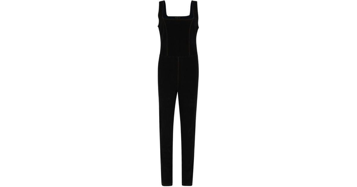 Circular Path Chole Jumpsuit in Black | Lyst UK