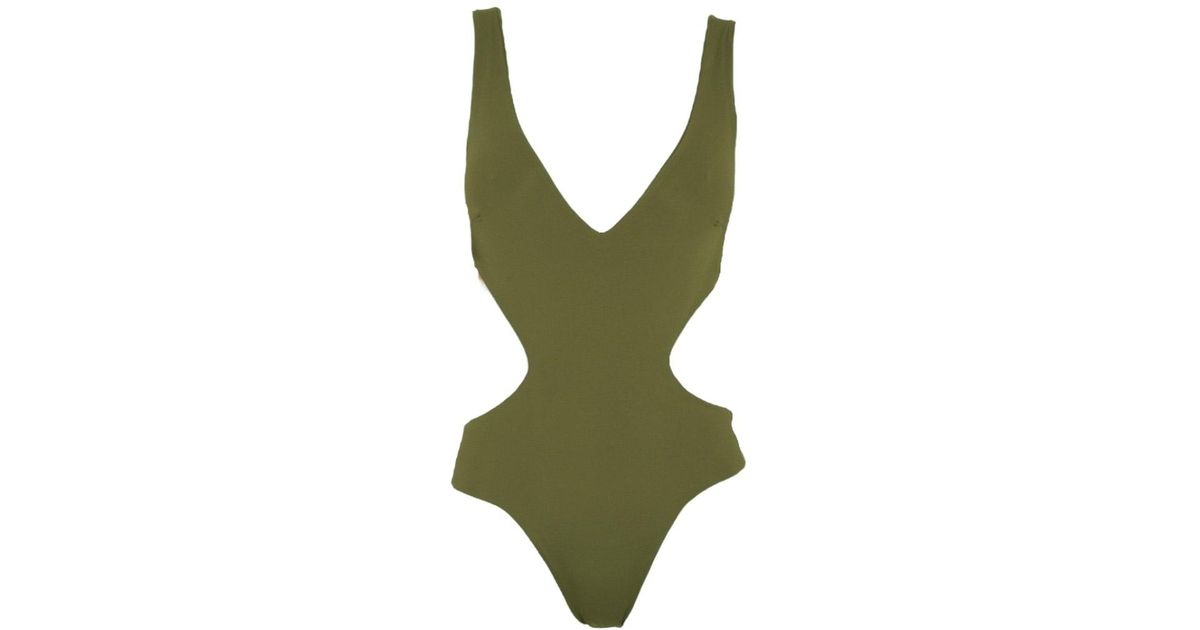 Rêve De Rive Arabella Hunter One Piece in Green | Lyst