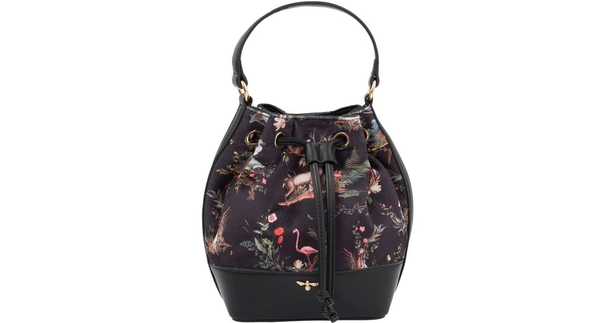 Fable England Wonderland Bucket Bag in Black | Lyst UK