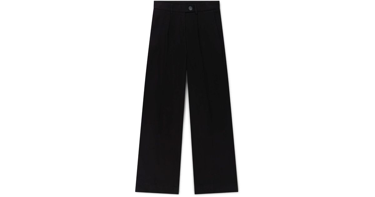 Marané High-Waisted Smart Trouser in Black | Lyst UK