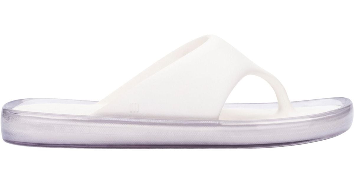 Melissa Float Flip Flop in White | Lyst