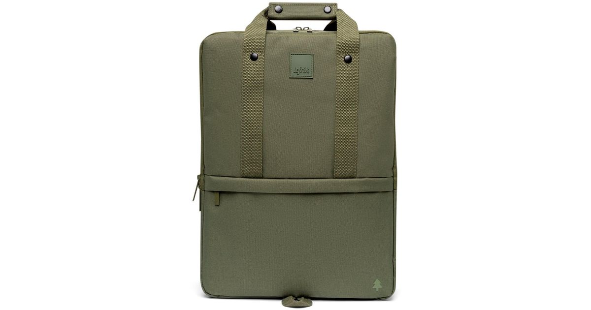 Lefrik Daily Backpack in Green | Lyst UK