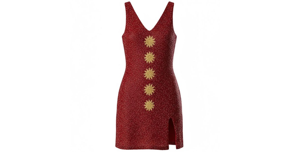 Songs of Siren The Ember Dress in Red | Lyst UK