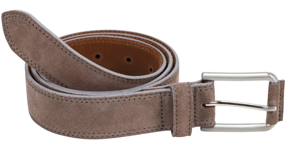 Storm Ba'Al Suede Belt in Brown for Men | Lyst