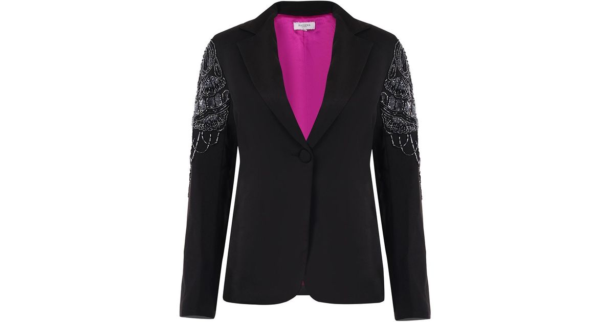 Raishma Ebony Jacket in Black | Lyst