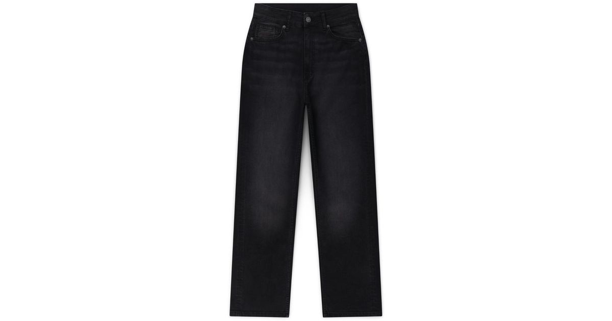 Marané Straight Leg Jeans in Black | Lyst UK