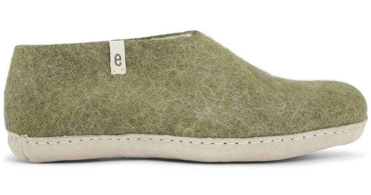 Egos Moss Classic Shoe in Green | Lyst