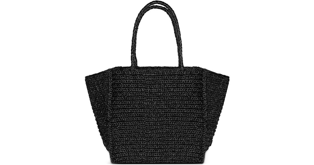 Amour Et Naturel Amber Bag in Black | Lyst