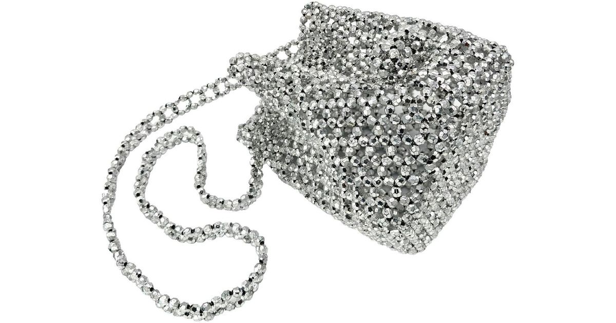 Le Sept Lula Bucket Bag in Metallic | Lyst