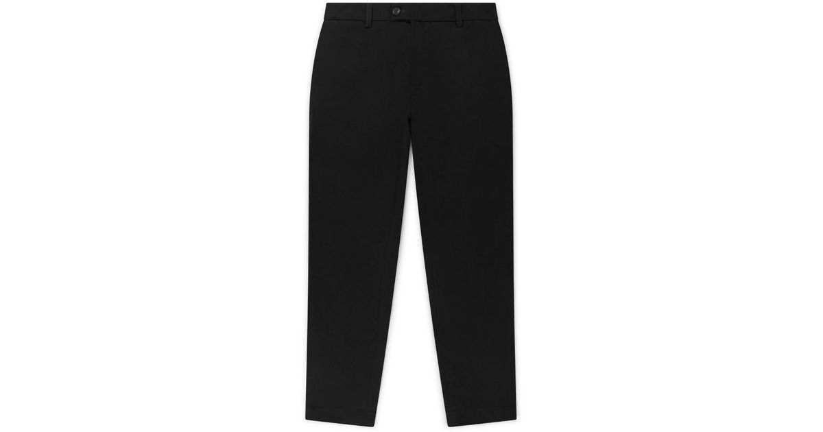 Marané Classic Tapered Chinos in Black for Men | Lyst UK