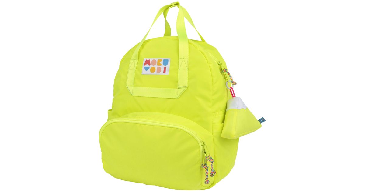 Mokuyobi Neon Atlas Backpack in Yellow | Lyst