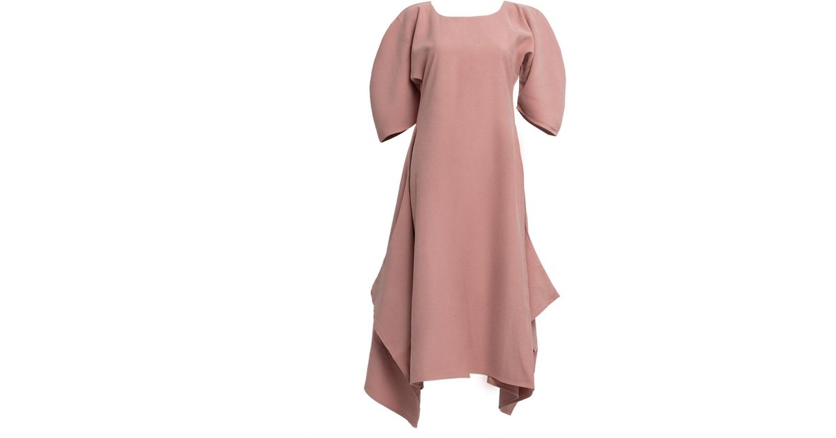 Bianca Popp Puff Dress With Flaps in Pink | Lyst