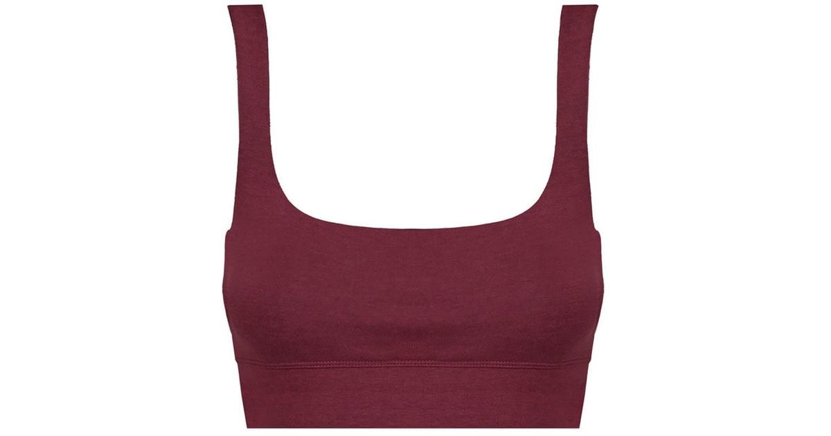 The Koozy Victoria Bralette in Red | Lyst UK