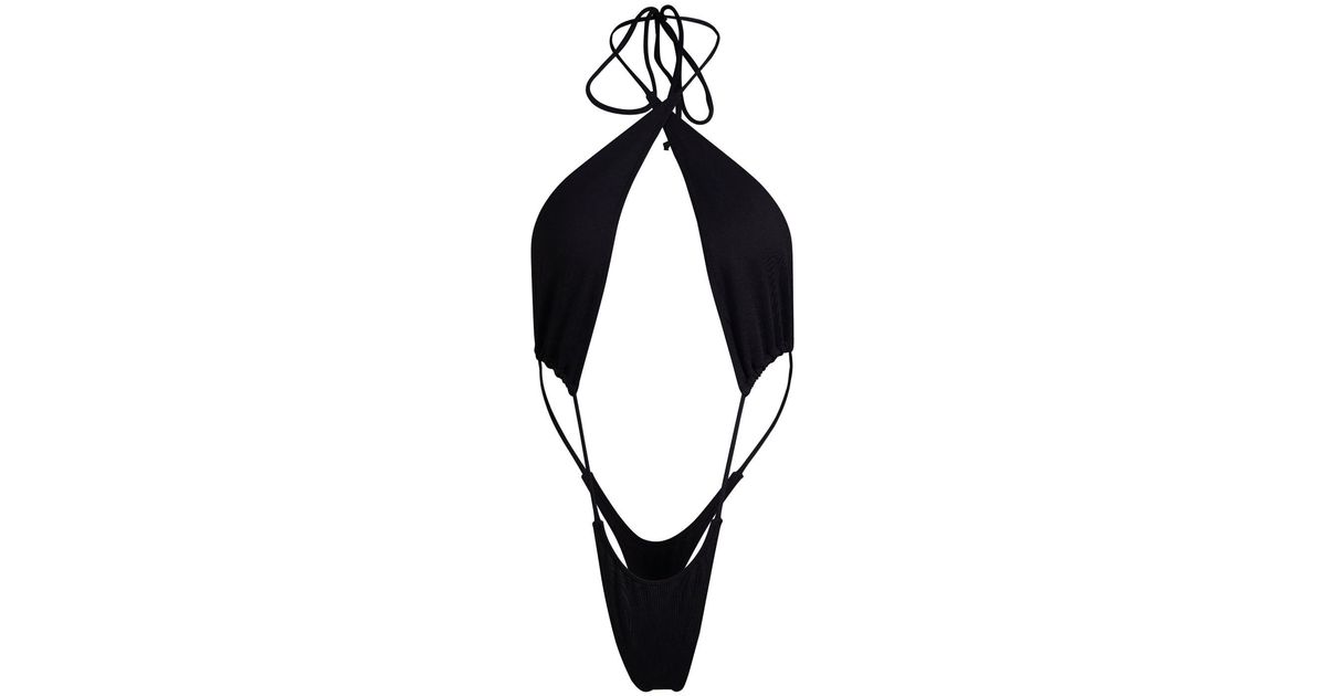 Minimale Animale New Belafonte One Piece Swimsuit in Black | Lyst