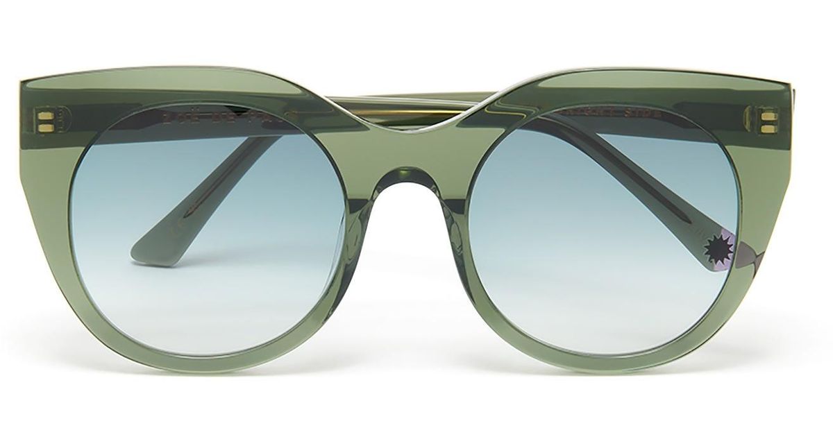 ZOË DE PASS EYEWEAR Lily Forest in Green | Lyst