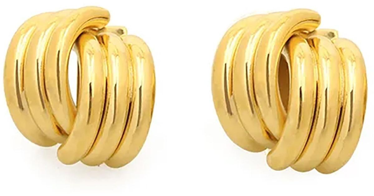 Alden Dani Earrings in Metallic | Lyst