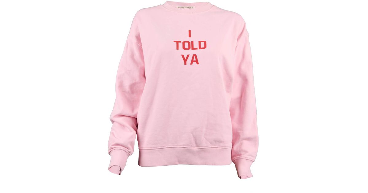 Love and Nostalgia Sammy Sweat in Pink | Lyst UK