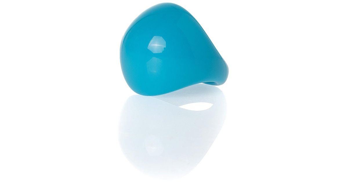 Banana Legion "Bubble Gum" Resin Ring in Blue | Lyst