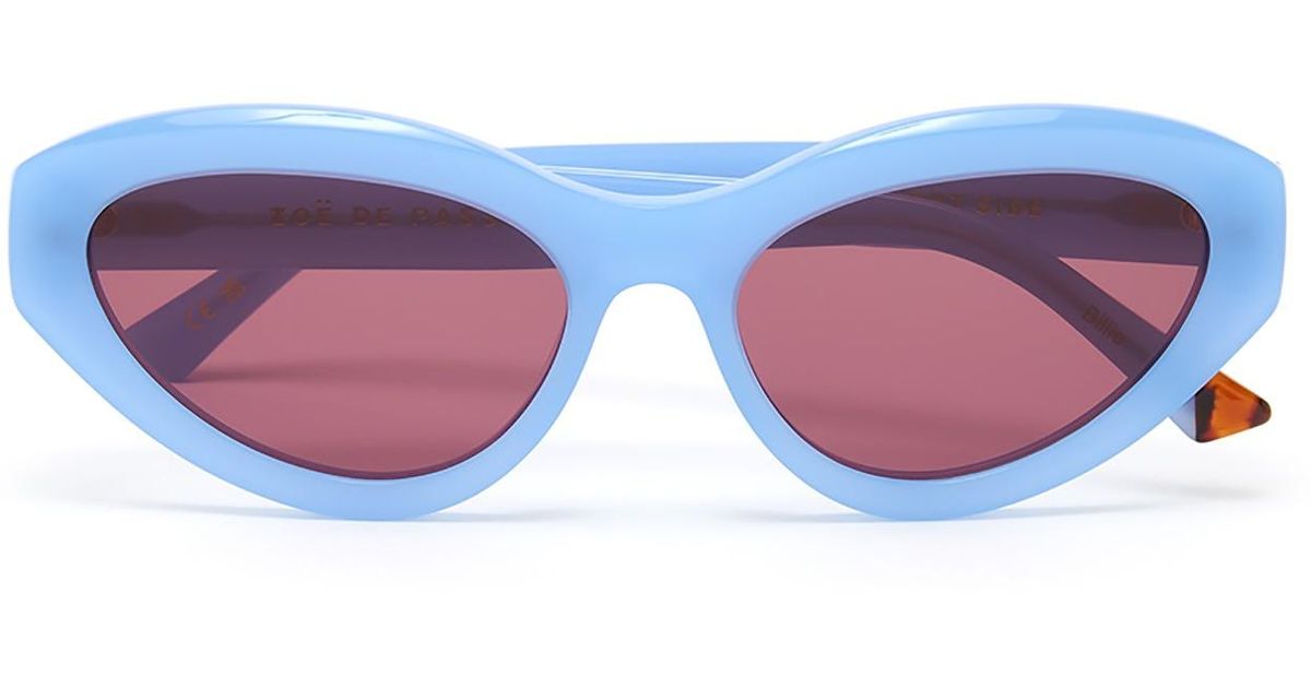 ZOË DE PASS EYEWEAR Billie Sky in Purple | Lyst