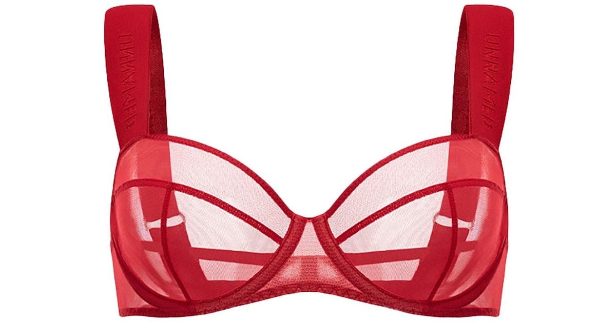 Zhilyova Unnamed Bra in Red | Lyst UK