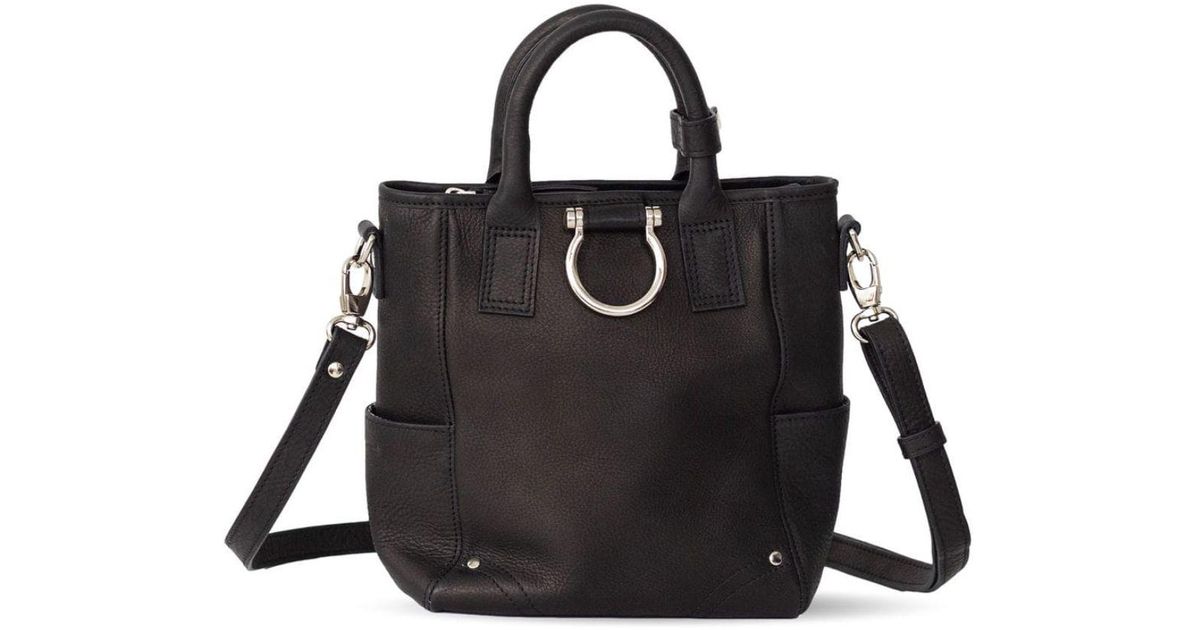 Sapahn Chloe Mini Convertible Backpack & Crossbody in Black | Lyst
