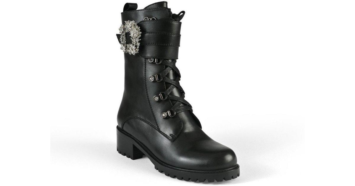 Allegra James Win Mid Shaft With Floral Rhinestone Work Evening Boot in ...