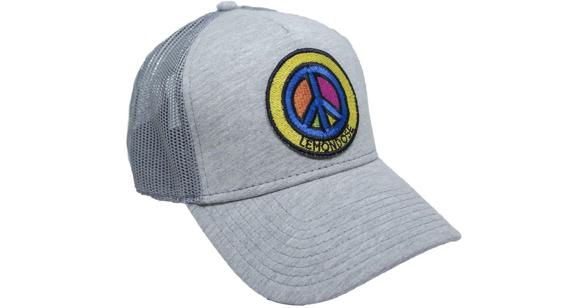 LEMONDOSE Peace Cap in Blue | Lyst